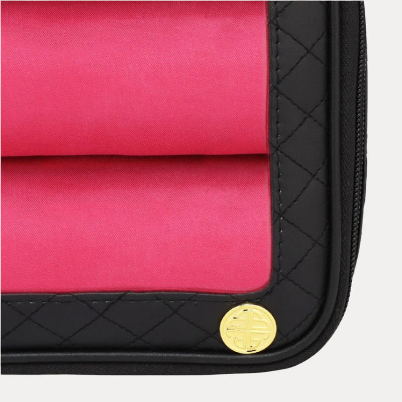 Large Black Travel Storage Case For Bangle Bracelets & Jewelry