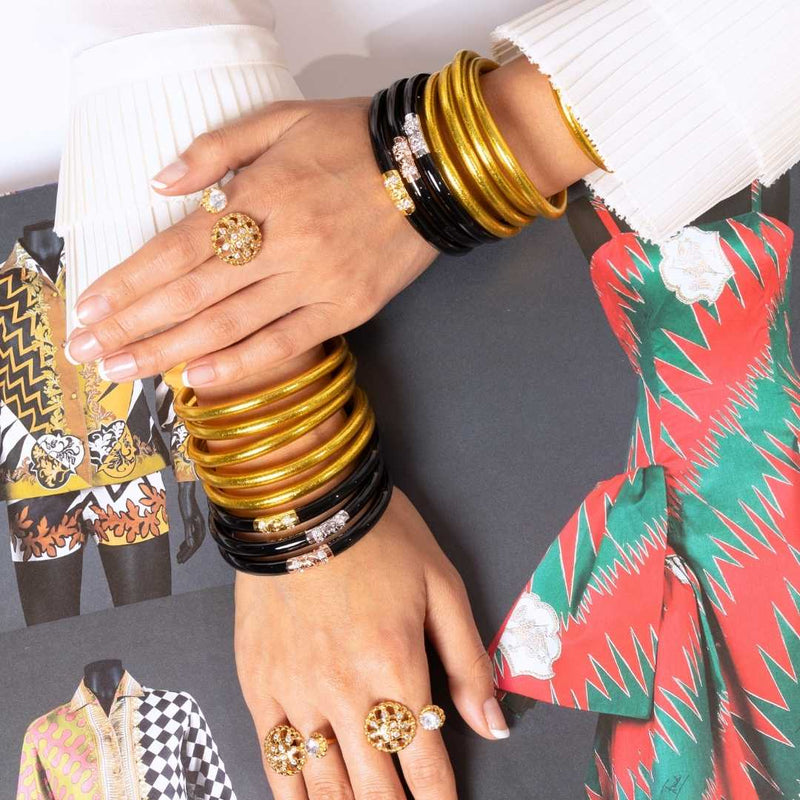 Three Kings All Weather Bangles® - Black