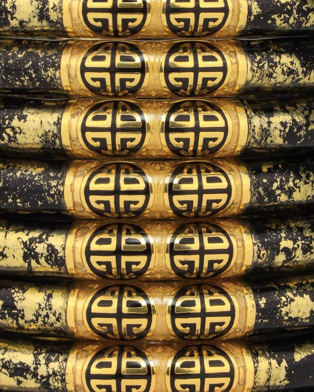 BuDhaGirl KOI Noir Bangles | Set of 4 | Elegant & Unique