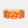 Burnt Orange Enamel Veda Bangle Bracelets - Set of 6