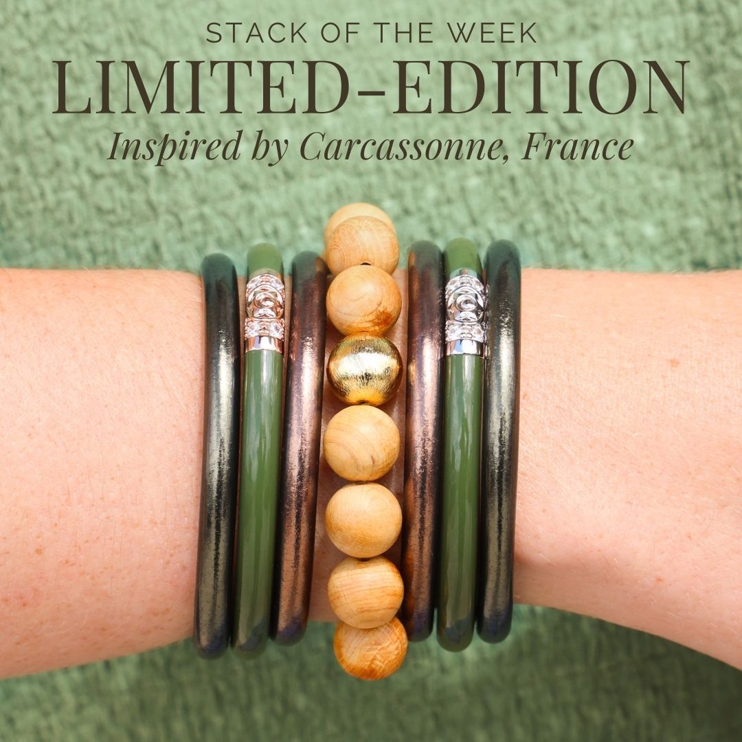 Shimmering Journey | Gold Bangles & Stacked Bracelets