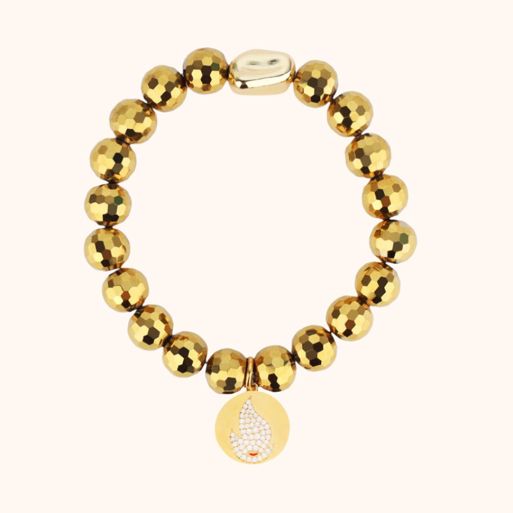 Disco Bracelet - Gold