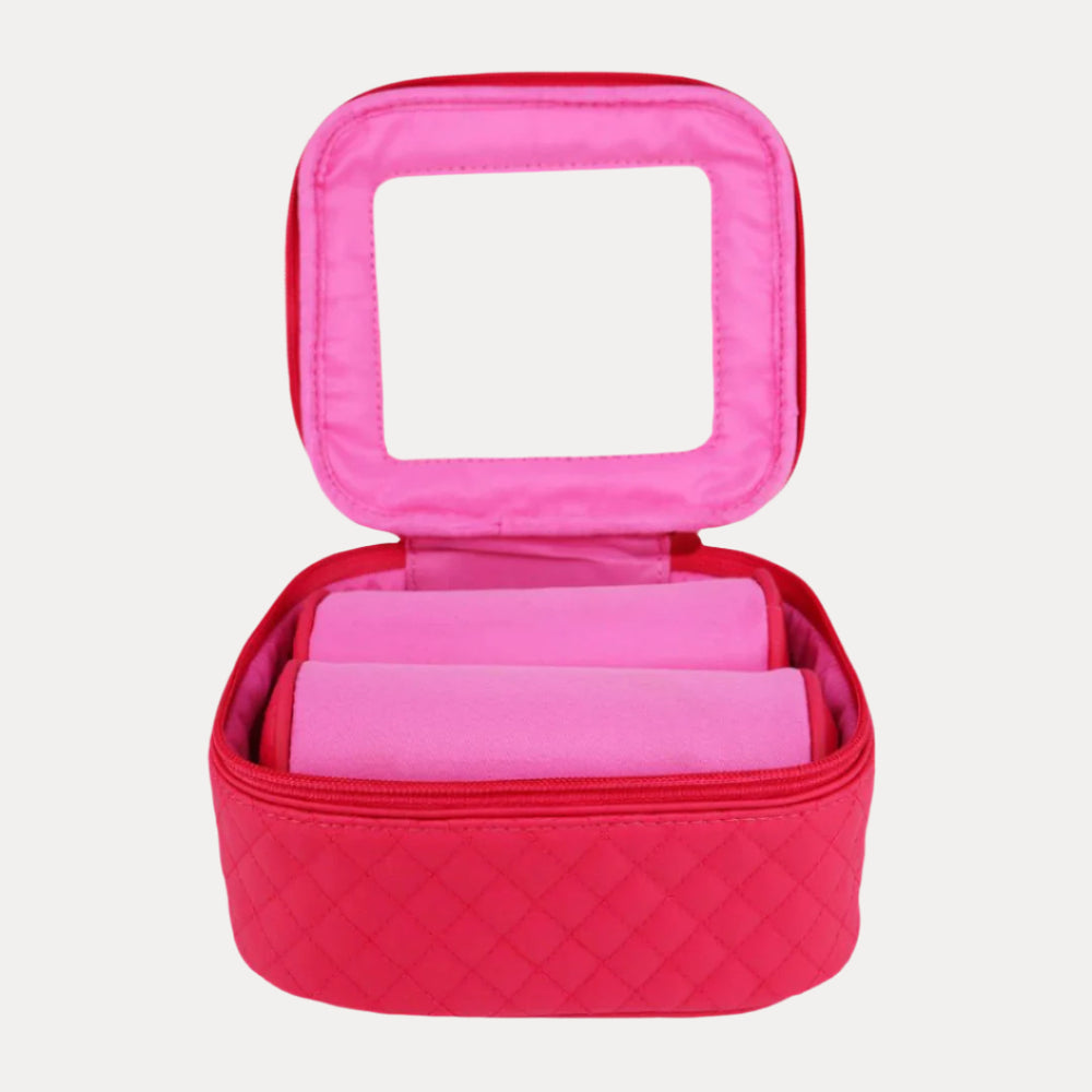 Large Black Travel Storage Case For Bangle Bracelets & Jewelry