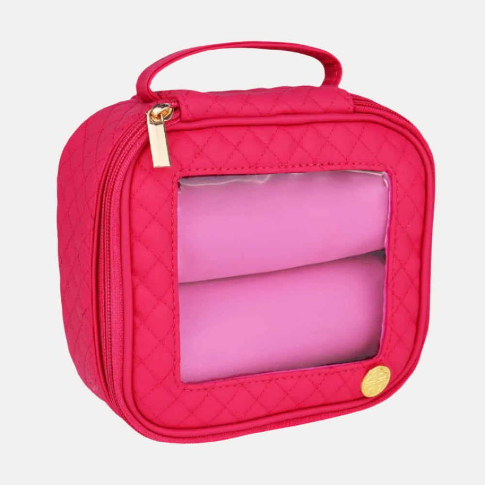 Large Black Travel Storage Case For Bangle Bracelets & Jewelry