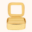 Large Gold Travel Storage Case For Bangle Bracelets & Jewelry
