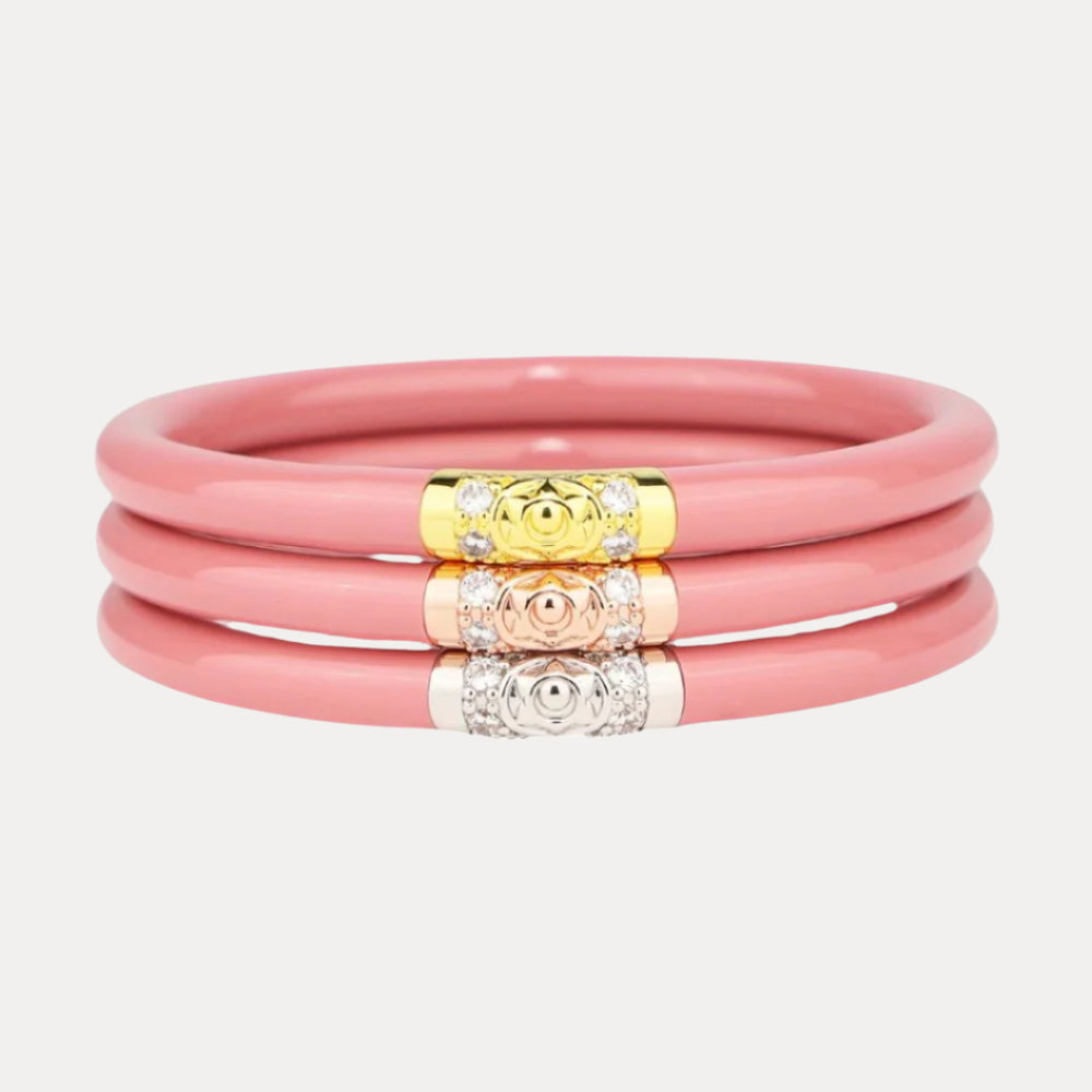Blush - Three Kings All Weather Bangles | BuDhaGirl