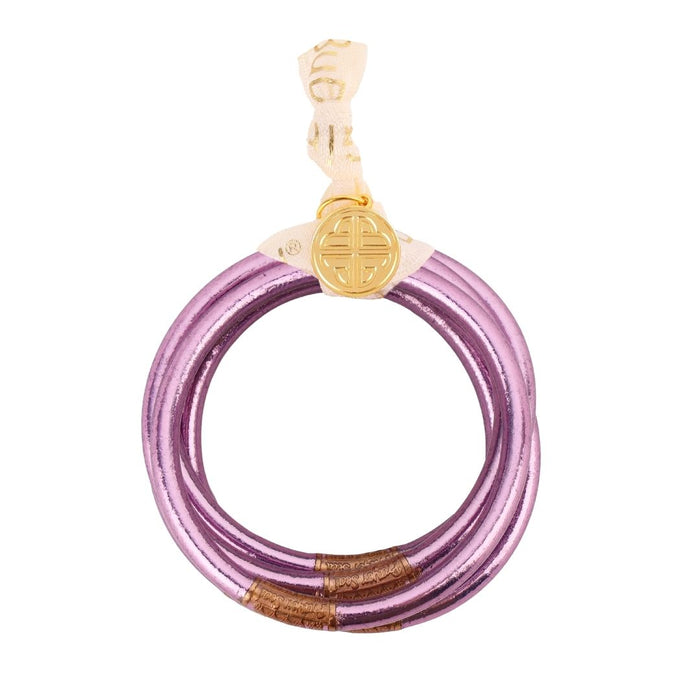 Lila All Weather Bangles (AWB) - Serenity Prayer | BuDhaGirl