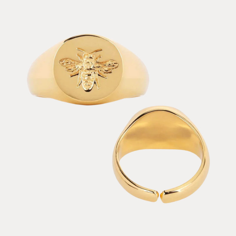 Queen Bee Ring | 18k Gold Dipped Brass Ring | BuDhaGirl