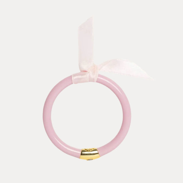 Pink Baby Bangle Bracelet | Infant All Season Bangles | BuDhaGirl